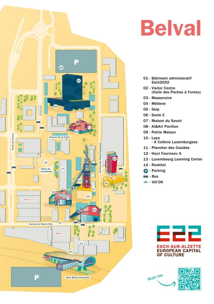 How to get there - Esch2022